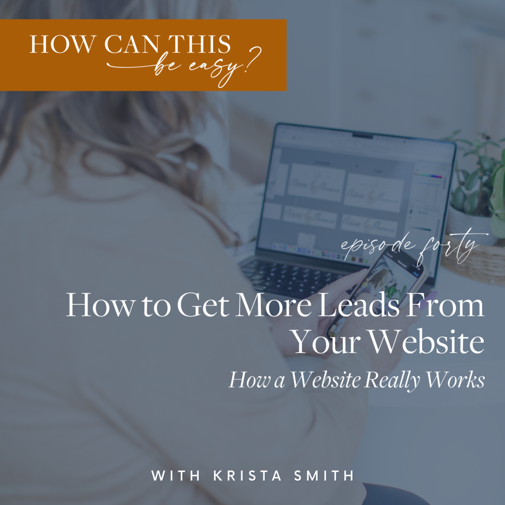 How to Get More Leads From Your Website - The How Can This Be Easy Podcast